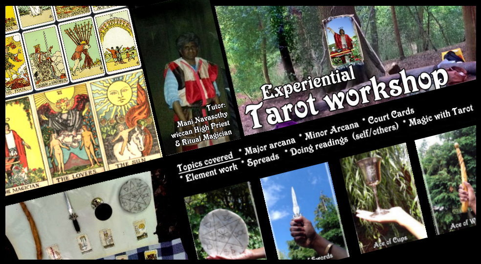 Experiential Tarot 1-day Course – (outdoors/ London) – QuantumPhoenix.net