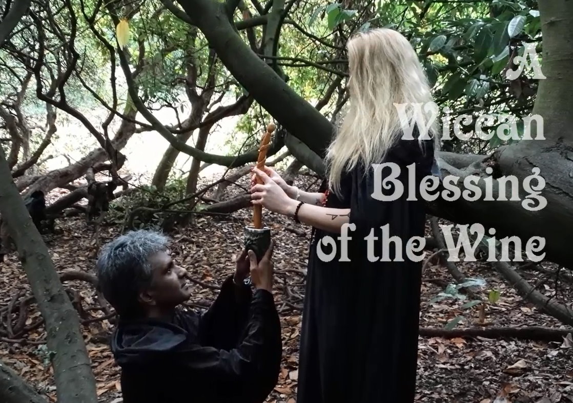Video: Wiccan Blessing of Wine by Priest & Priestess (Cup & Wand ...