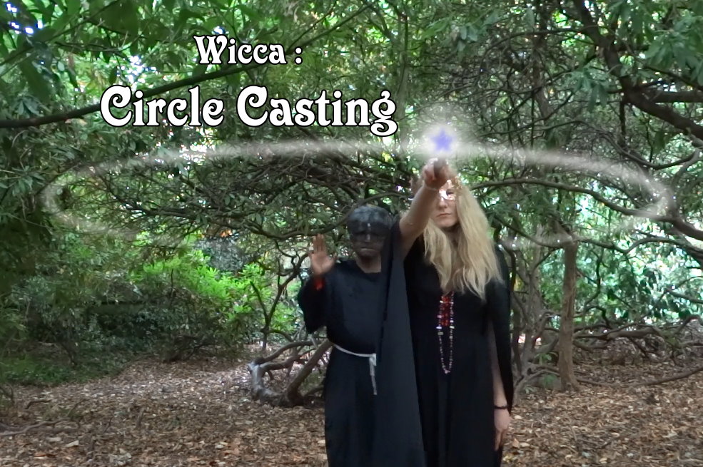Video: Wicca Circle casting by Priestess and Priest (Woodland Witches ...