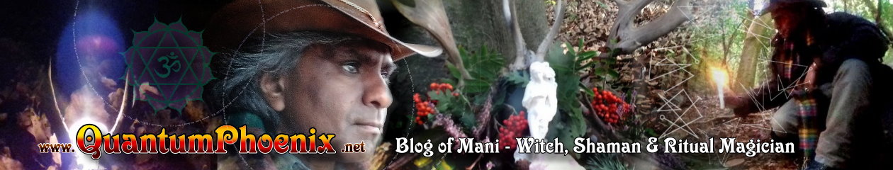 QuantumPhoenix.net – Esoteric Blogs by Mani – Author, Teacher, Wiccan HighPriest