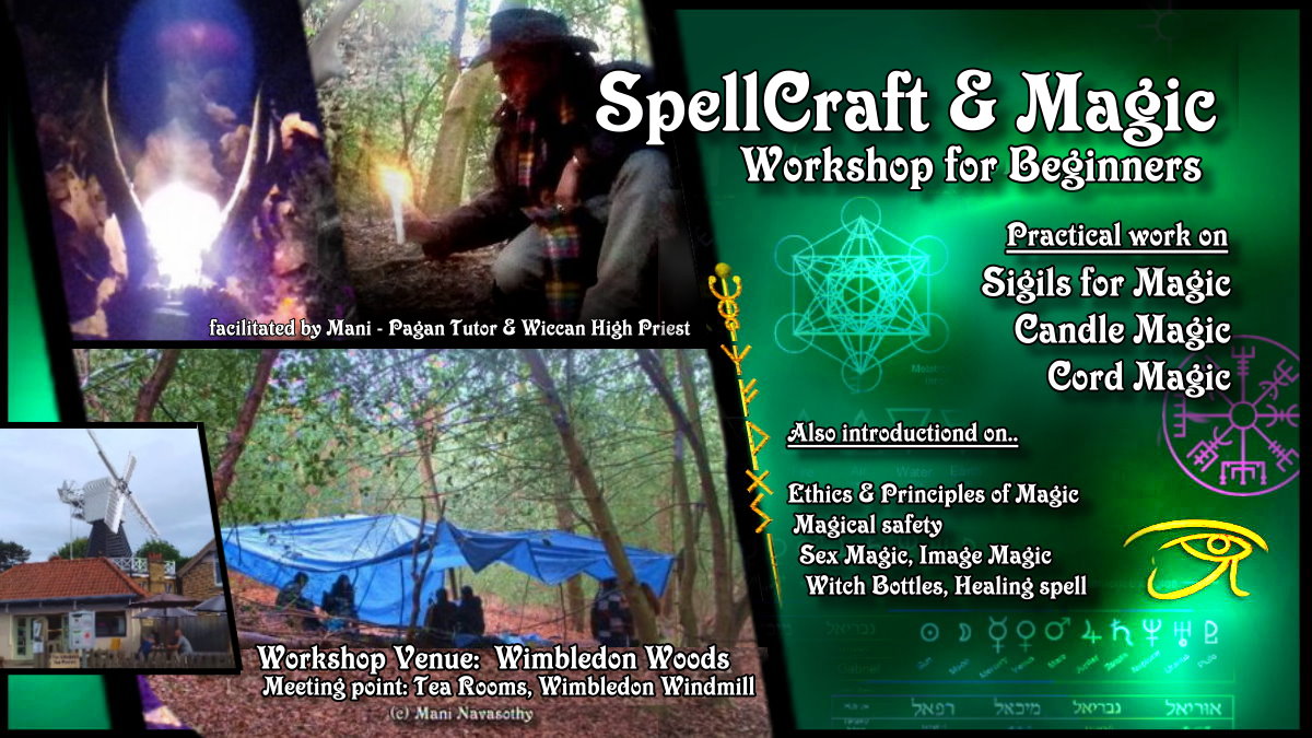 Spellcraft & Magic workshop for Beginners (in Wimbledon woods) – QuantumPhoenix.net